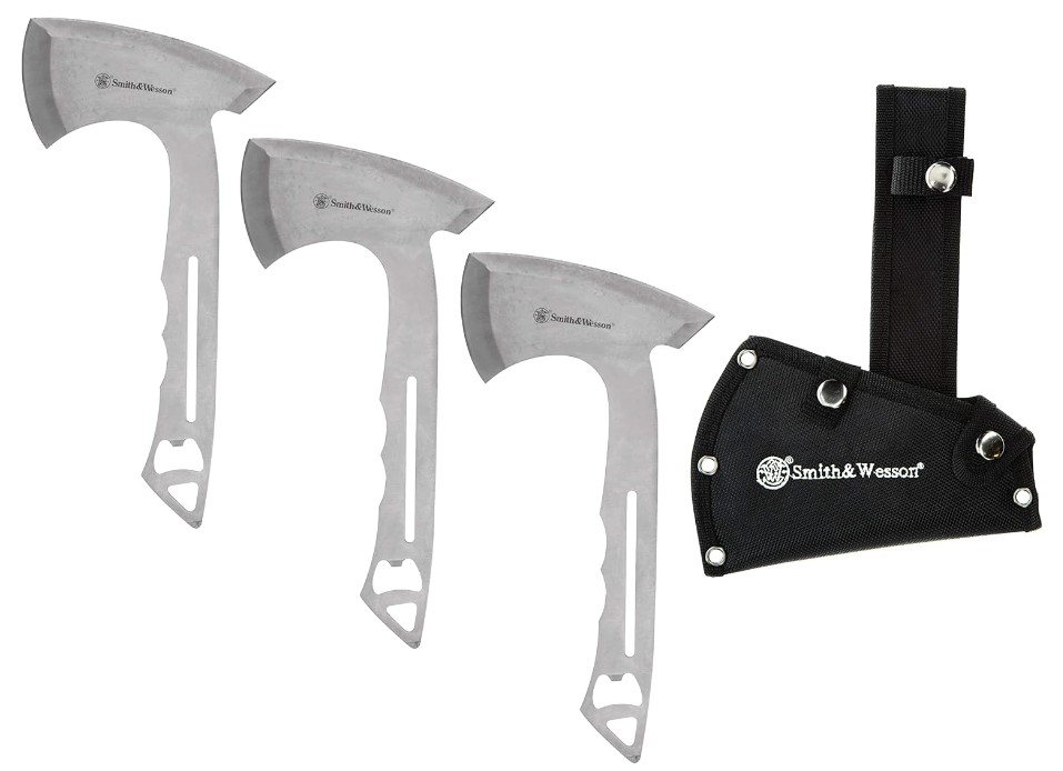 7 BEST Throwing Axes, Hatchets, and Knives for Beginners