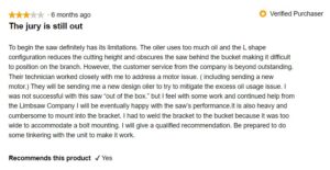 Limbinator Hydraulic Limbsaw Reviews: Limb Saw For Tractors