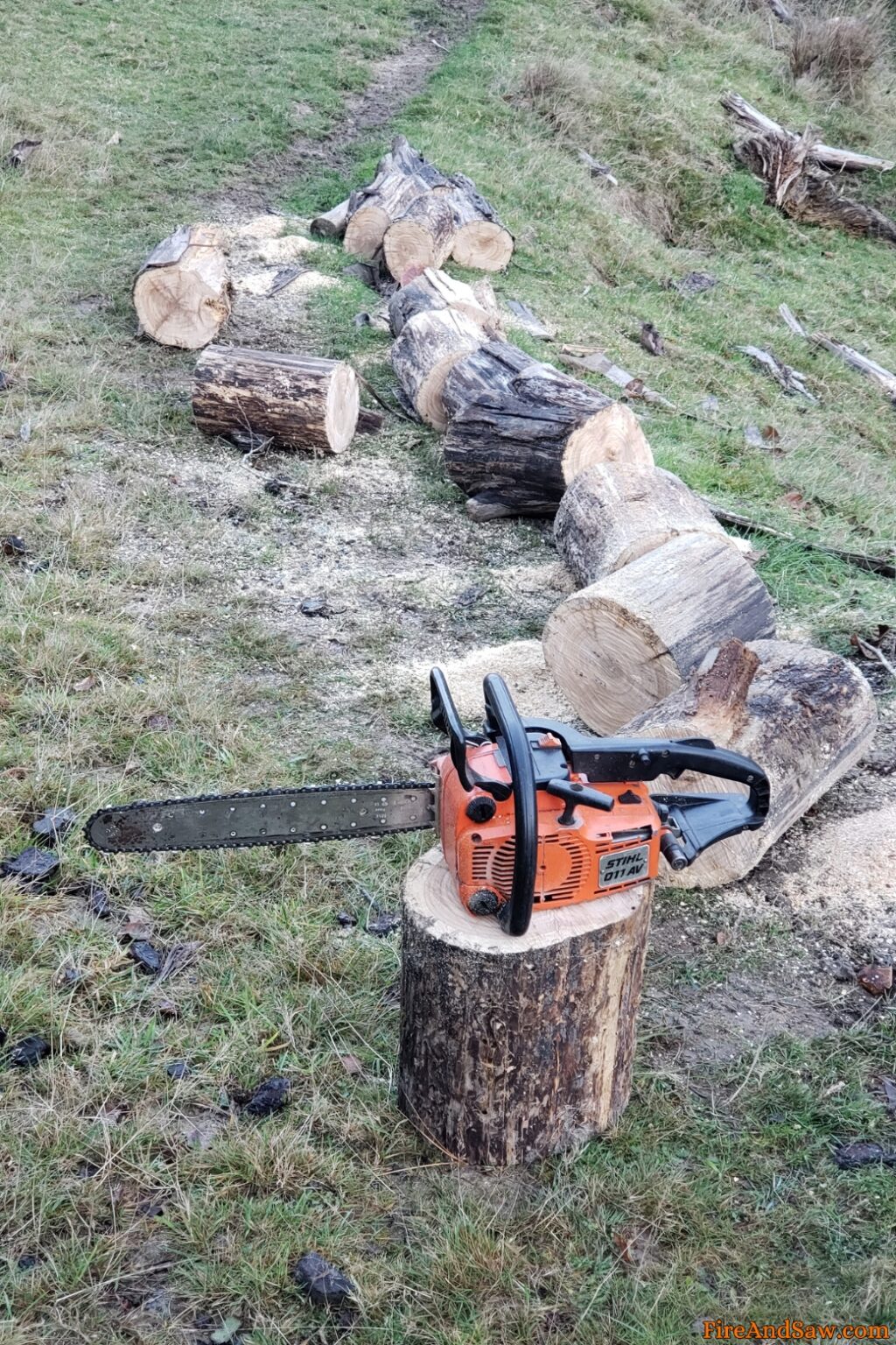 Stihl 011 Chainsaw Review 2023: "It's OK, But Not Amazing"