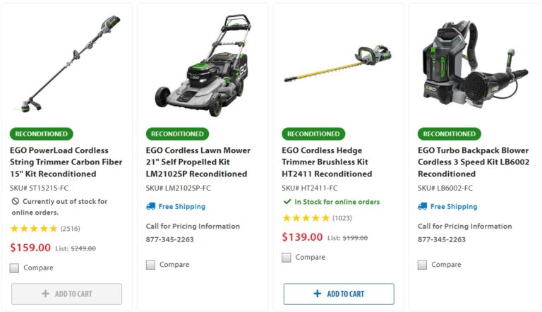 Do EGO Power Tools Go On Sale? YES! EGO Sale Dates