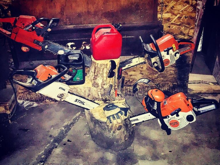 13+ Chainsaw Storage Ideas, Tips, And Tricks: Hanging, Shelves...