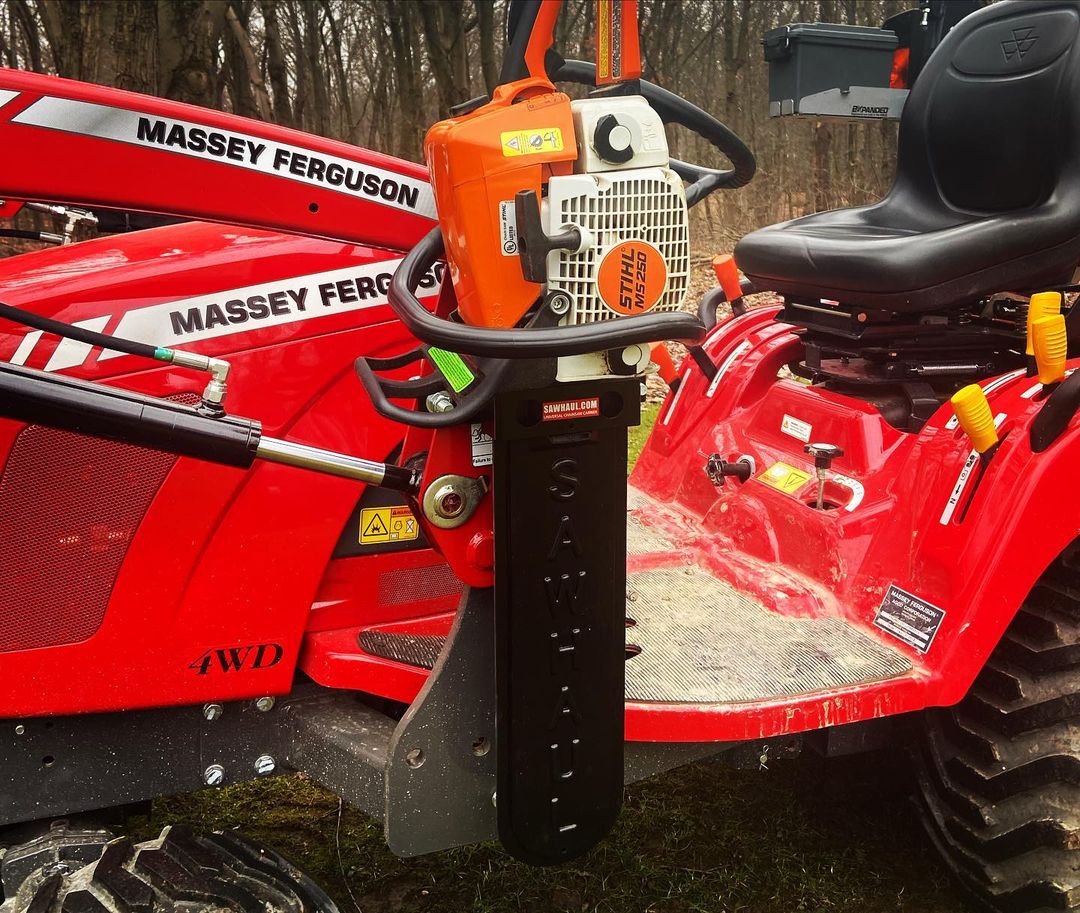 SawHaul Chainsaw Carrier Review: Tractor, Truck Bed Scabbards