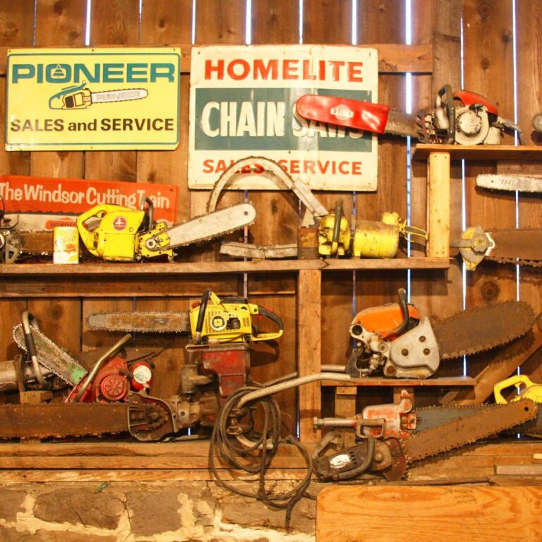 13+ Chainsaw Storage Ideas, Tips, And Tricks: Hanging, Shelves...