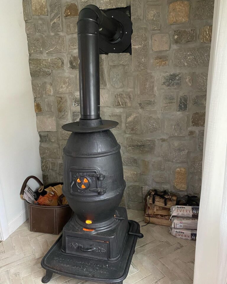 17 OLD Pot Belly Stoves: Antique, Ornate Pot Belly Parlor Stoves