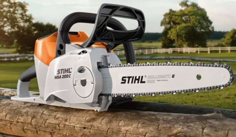 Stihl MSA 200 C Chainsaw Review [2023 ] Specs, Pros, Cons, Price