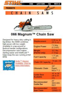 STIHL 066 Chainsaw Reviews: "Red Lights Are Highly Collectible"