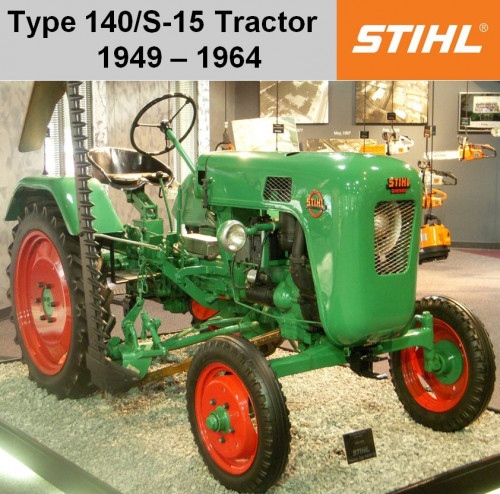 The STIHL Tractors That Are Very Rare And Highly Sought After