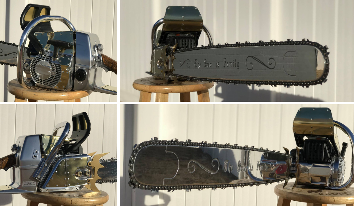 STIHL Excalibur Chainsaws: A Custom 034 Used In TCM III Film