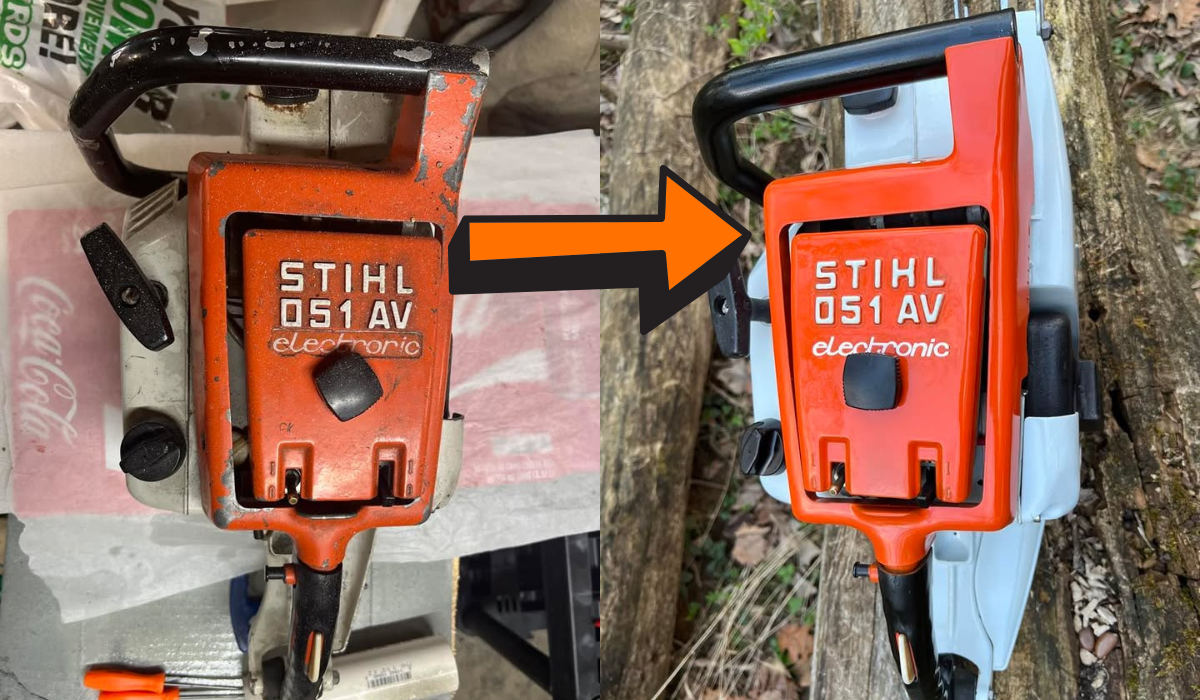 STIHL 051 Chainsaw Restoration: Before and After Pictures